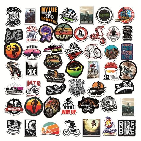 Bmx Mixed Sticker Packs~ Biking Vinyls ~ Bike Decals ~ Bike Stickers