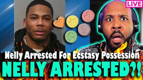Nelly Arrested Nelly Arrested For Estasy Possession And No Insurance