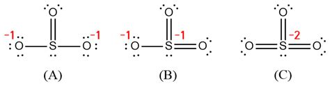 Lewis Structure Of SO3 2 Ion