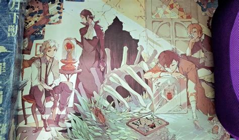 文豪野犬 劇場版 Dead Apple 日本限定 春河35 插畫大海報 及 入場特典小說 興趣及遊戲 玩具 And 遊戲類 Carousell