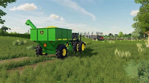 Fs22 John Deere 500 Grain Cart V1 0 Fs 22 Trailers Mod Download