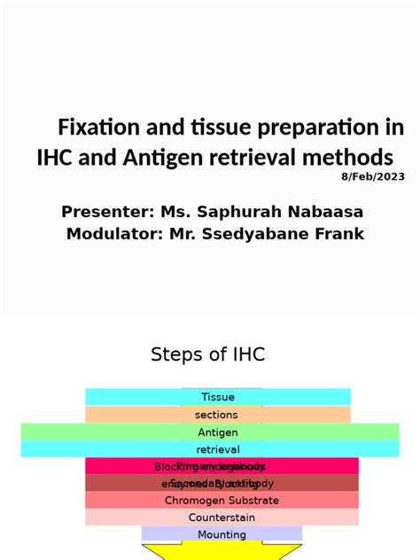 6fixation Tissue Processing And Antigen Retrieval Mtds Pdf