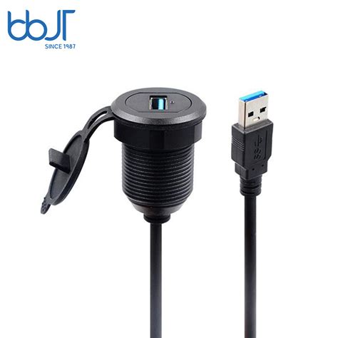 Car Waterproof Cable Usb3 0 Usb2 0 Round Head Single Port Extension Cable Ship Dashboard Data