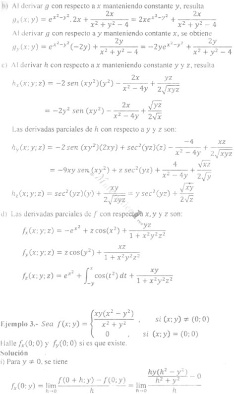 Derivadas Parciales Regla De La Cadena Ejercicios Resueltos Pdf Free