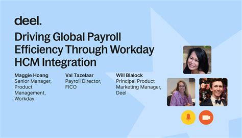 Driving Global Payroll Efficiency Through Workday Hcm Integration