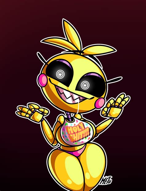 Stylized Toy Chica By Ultimate Nik On Deviantart Fnaf