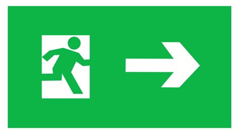 Exit Sign D Animation Stock Footage Video Royalty Free Shutterstock
