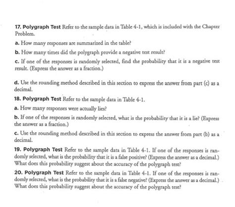 solved table 4 1 results from experiments with polygraph