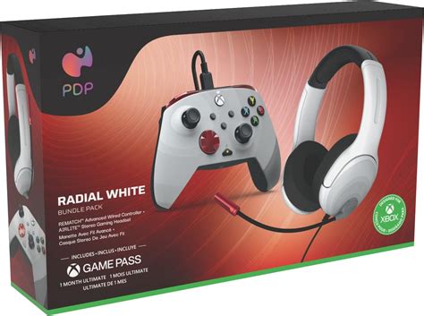 Pdp Xbx Bundle Rematch Controller And Airlite Wired Headset Radial