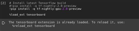 Tensorboard Not Running On Colab · Issue 2350 · Tensorflowtensorboard · Github