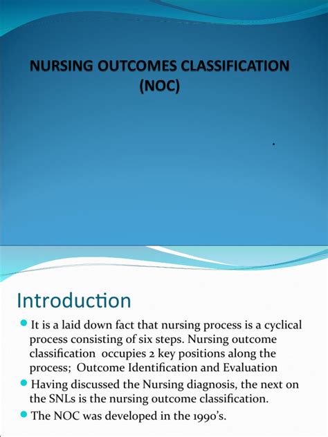 5 Nursing Outcome Classification Pdf