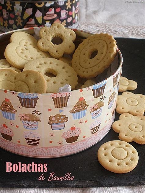 Bolachas De Baunilha Coco E Baunilha Bolachas Cookies De Chocolate Biscoitos Caseiros