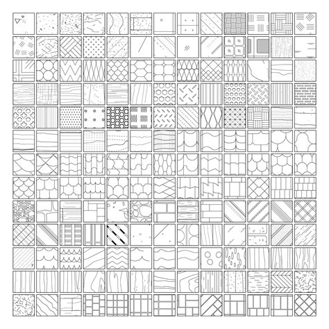 165 Vector Architectural Patterns For Adobe Illustrator Post Digital Architecture