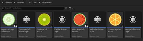 Common Ui Switchers And Tabs Matts Game Dev Notebook