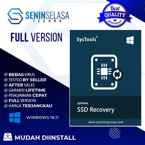 Jual Software Pemulihan Data SSD SysTools SSD Data Recovery 12 WIN Shopee Indonesia