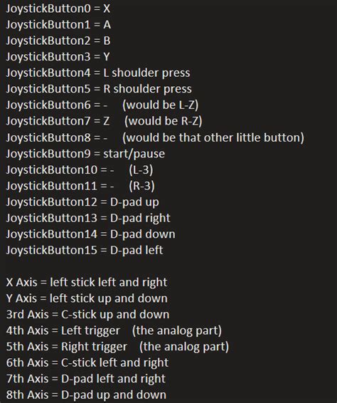 Gamecube Controller Help Analog Shoulder Buttons Not Working Runity3d