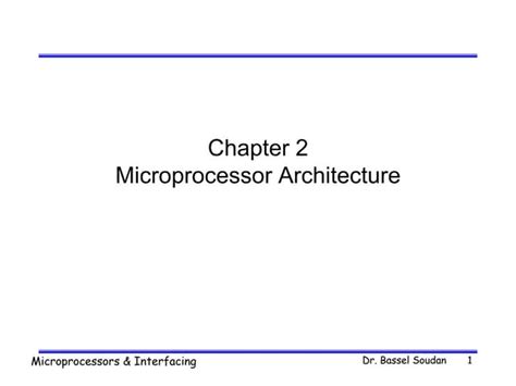 Microprocessor And Interfacingpptx