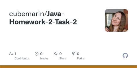 Github Cubemarinjava Homework 2 Task 2