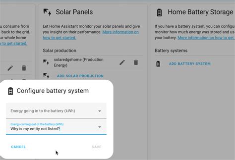 Use Battery Data In Energy Dashboard · Issue 113 · Willcodeforcatssolaredge Modbus Multi · Github