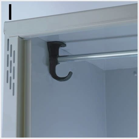 Steel Locker Coat Hook Hanging Rail