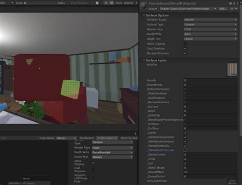 Urp Opaque Material Depth Write Zwrite Setting Is Ignored Unity