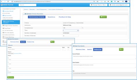 Assessment Activity Authoring Interfaces Download Scientific Diagram