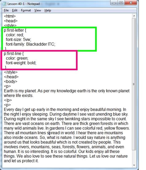 HTML And CSS Through English 40 CSS Pseudo Element