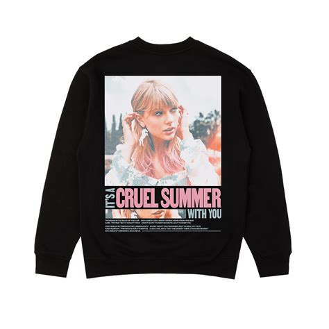 Its A Cruel Summer With You Crewneck Taylor Swift