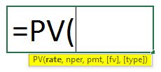 PV Function In Excel Formula Examples How To Use PV