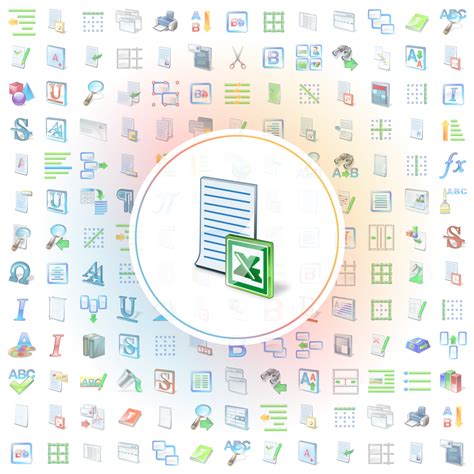 Import Export Excel Icons Iconshock
