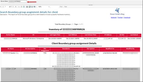How To Find ConfigMgr Client Boundary And Boundary Group Details Based On Boundary Group Caching