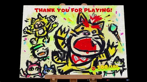 슈퍼마리오 퓨리월드 플레이 4화 완 캣샤인90개~100개 진엔딩 올클리어 정주행 Youtube