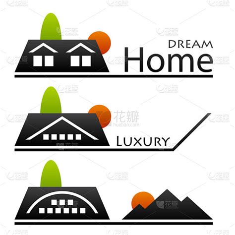 房子屋顶象形图