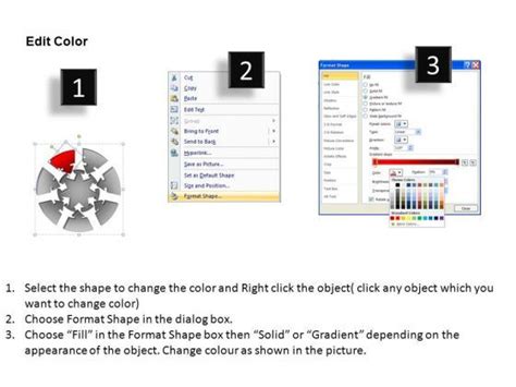 PowerPoint Templates Business Round Process Flow Chart Ppt Design