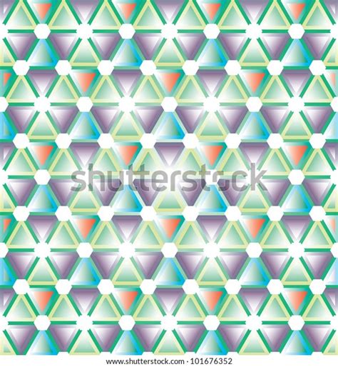 Fading Triangle Pattern Stock Vector Royalty Free 101676352
