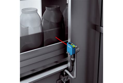 Detection Of Transparent Objects Without The Use Of A Reflector SICK