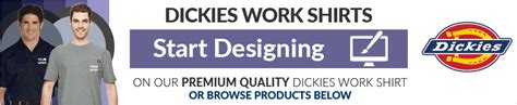 Customized Dickies Work Shirts For Men And Women Embroidered