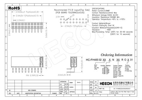 2 54mm Pitch Female Header H8 5 Double Row 2x03pin 90 Degree Female Header Connector Pcb Socket