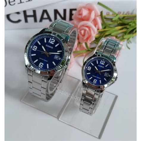 นาฬิกา Casio Set คู่รัก รุ่น Mtp V004d และ Ltp V004d สายแสตนเลส ของแท้ 100 รับประกันสินค้า 1