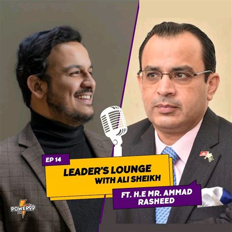 Ali Sheikh On Linkedin My Guest This Week At Leaders Lounge Is He