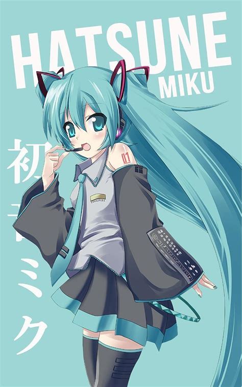 Hatsune Miku Anime Wallpapers Wallpaper Cave