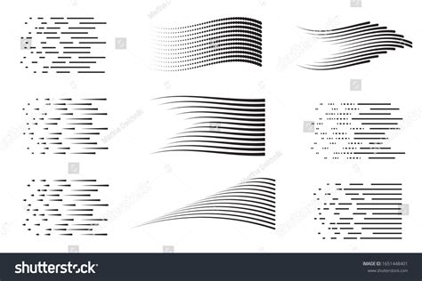 Speed Lines Collection Set Motion Effects Stock Vector Royalty Free 1651448401 Shutterstock