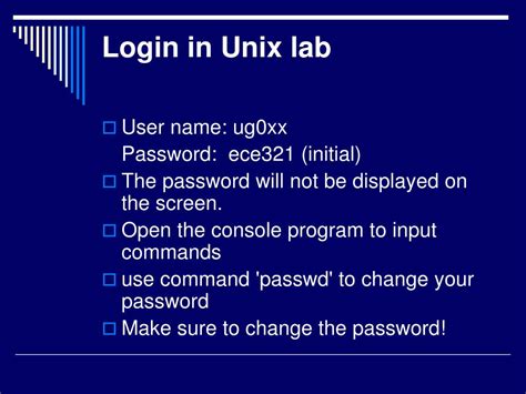 Ppt Help Session Unix Basics Powerpoint Presentation Free Download Id6380365