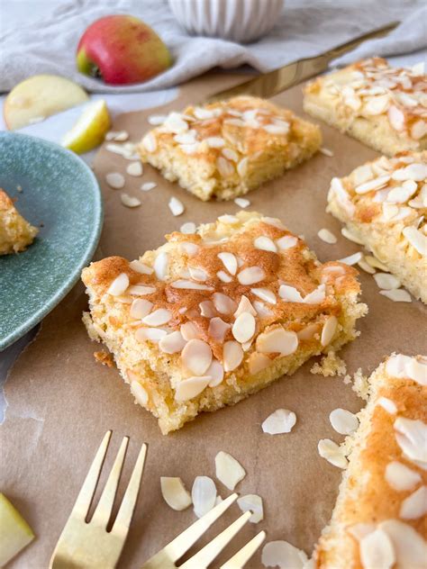 Apfel Streusel Kuchen Vom Blech Mit Mandeln Rezept Iusj