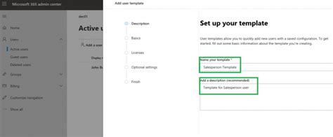 How To Add Users In Office 365 Using ‘user Template Microsoft