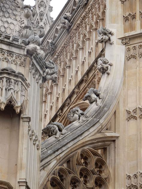Gargoyles Medieval Gothic Architecture