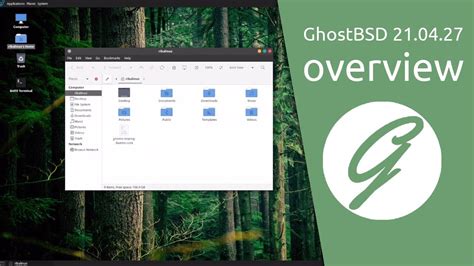 GhostBSD Overview A Simple Elegant Desktop BSD Operating System YouTube