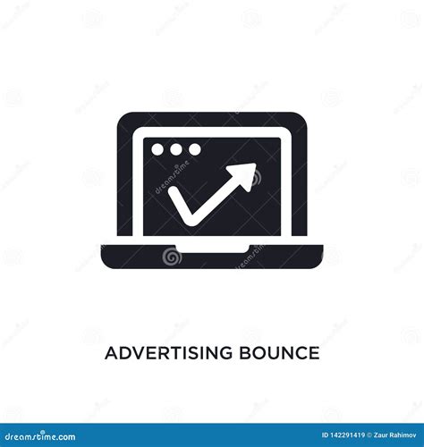 Advertising Bounce Isolated Icon Simple Element Illustration From