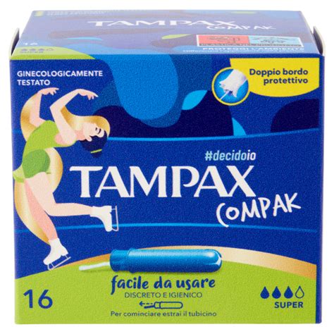 Tampax Compak Super 16 Pz Carrefour