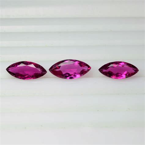 Natural Rubilite Tourmaline Marquise Cut Set 12 X 6 Mm 470 Cts Loose